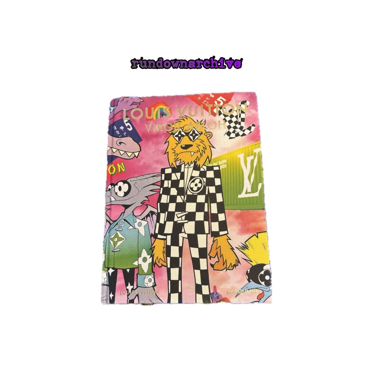 Louis Vuitton Louis Vuitton Cartoon Hardcover Book | Grailed