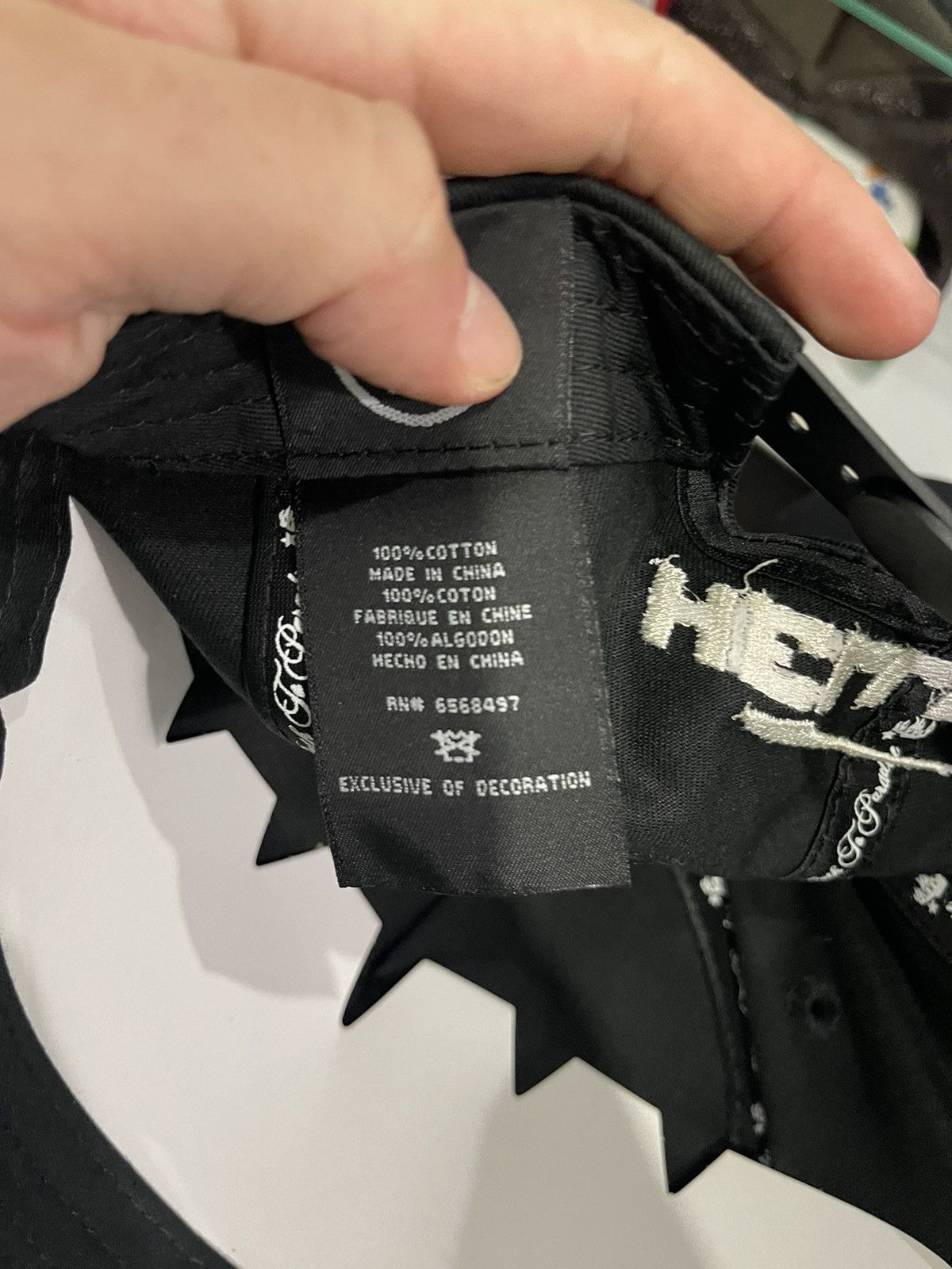 HELLSTAR Hellstar OG SnapBack Hat (Black) | Grailed