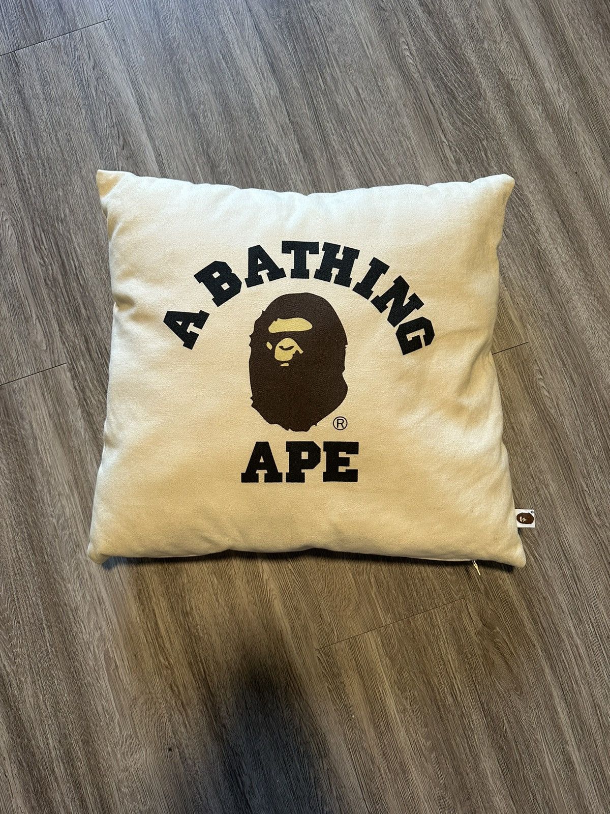 Bape Bape College Logo Pillow | Grailed