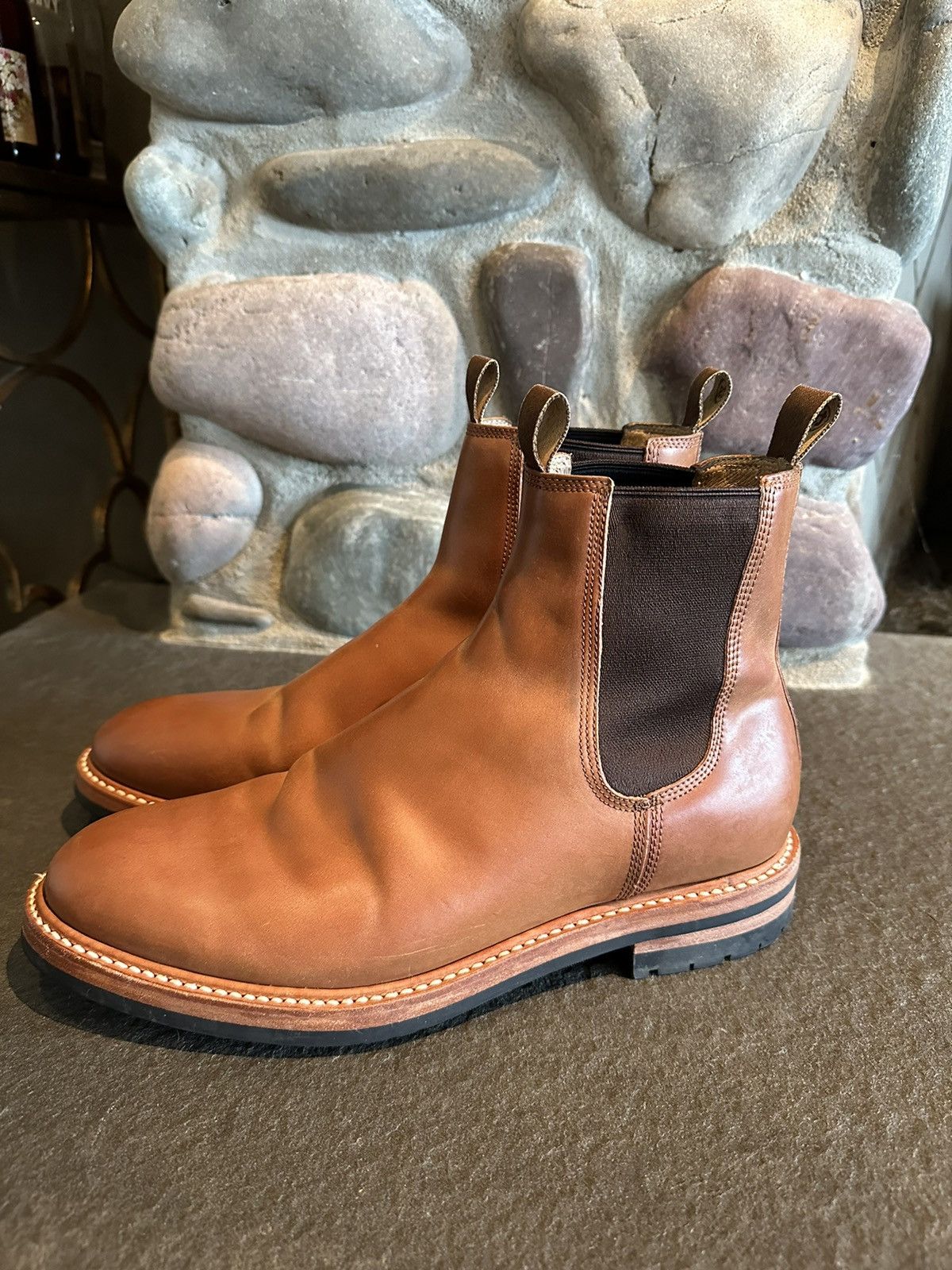 Taylor Stitch Ranch Boot in Whiskey Shell Cordovan | Grailed
