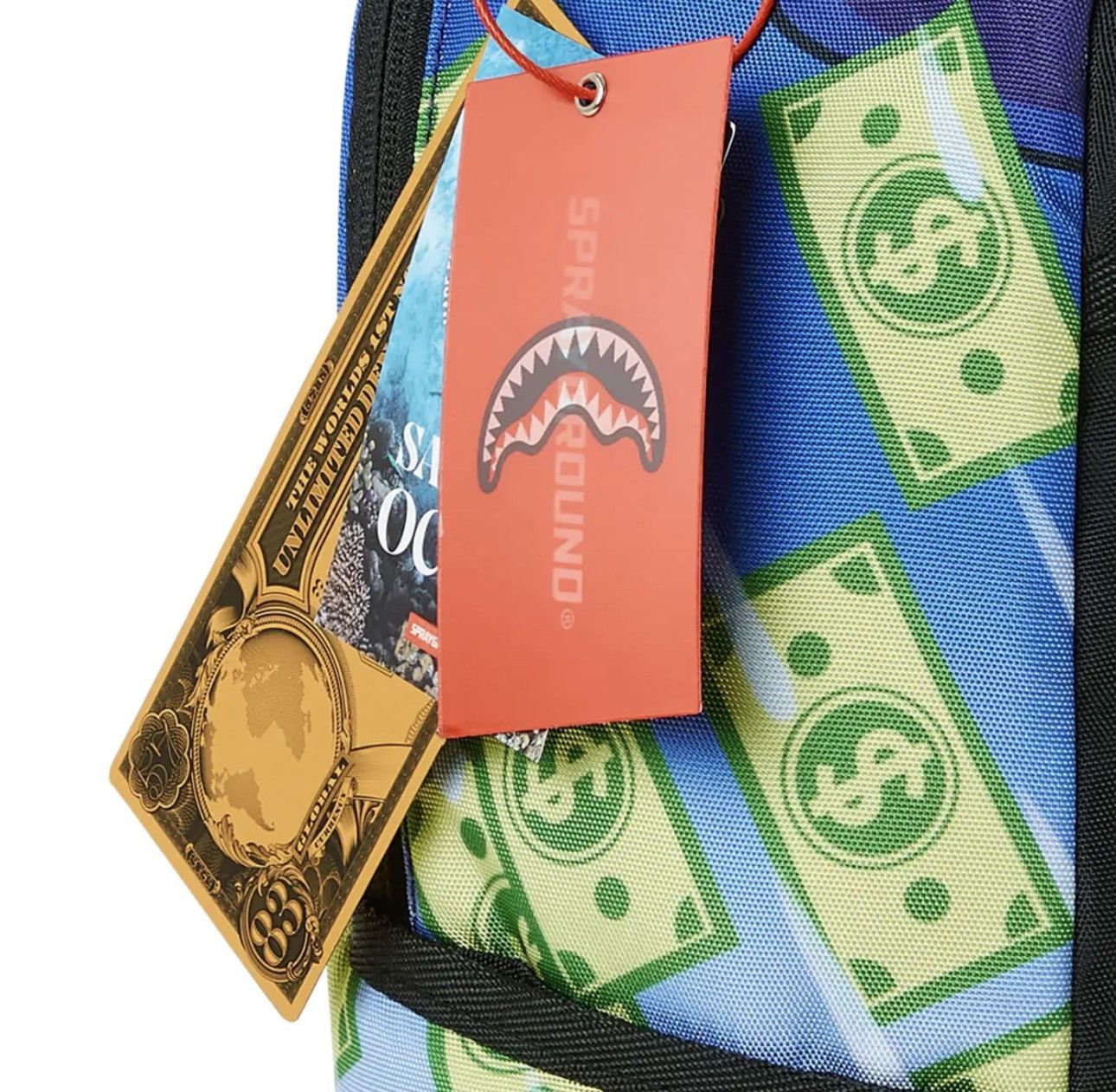 Sprayground SPRAYGROUND RICHIE RICH MAKIN IT RAIN BACKPACK | Grailed