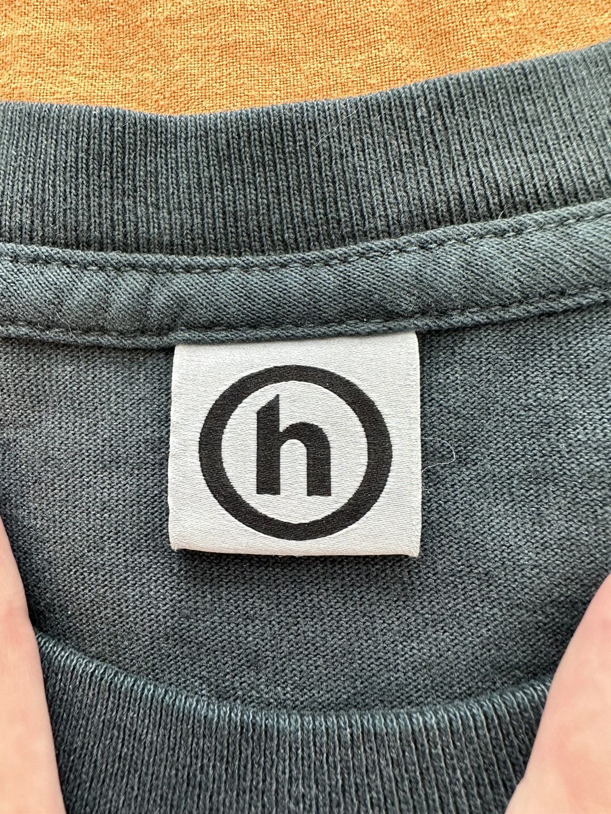 HIDDEN Hidden Chrome Bubble Tee in Vintage Black | Grailed