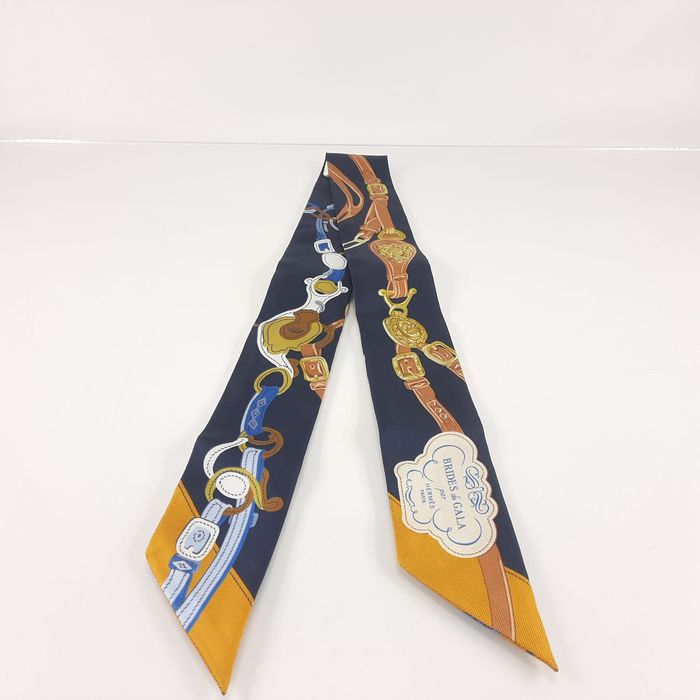 Hermes Brides de Gala Applique Pique Twilly | Grailed