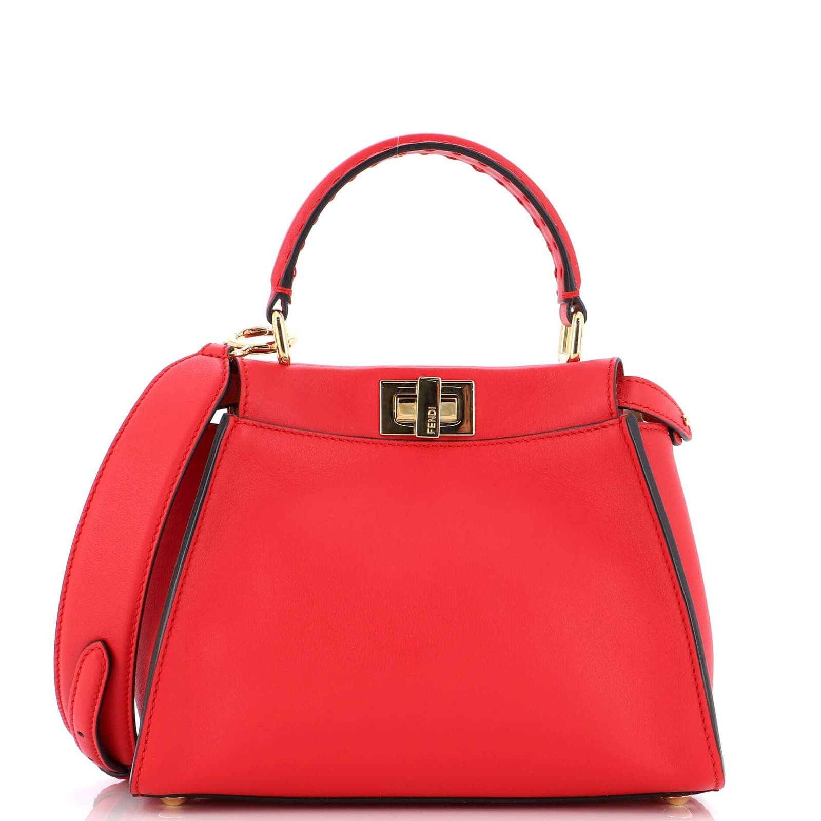 Fendi Peekaboo Iconic Bag Leather Mini | Grailed