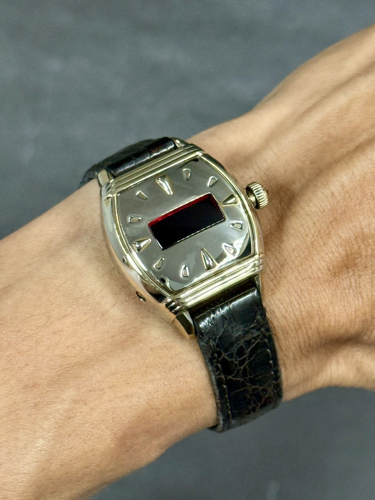 Seiko × Vintage Rare SEIKO RED LED Le Vent Minako Yokomori Digital ...