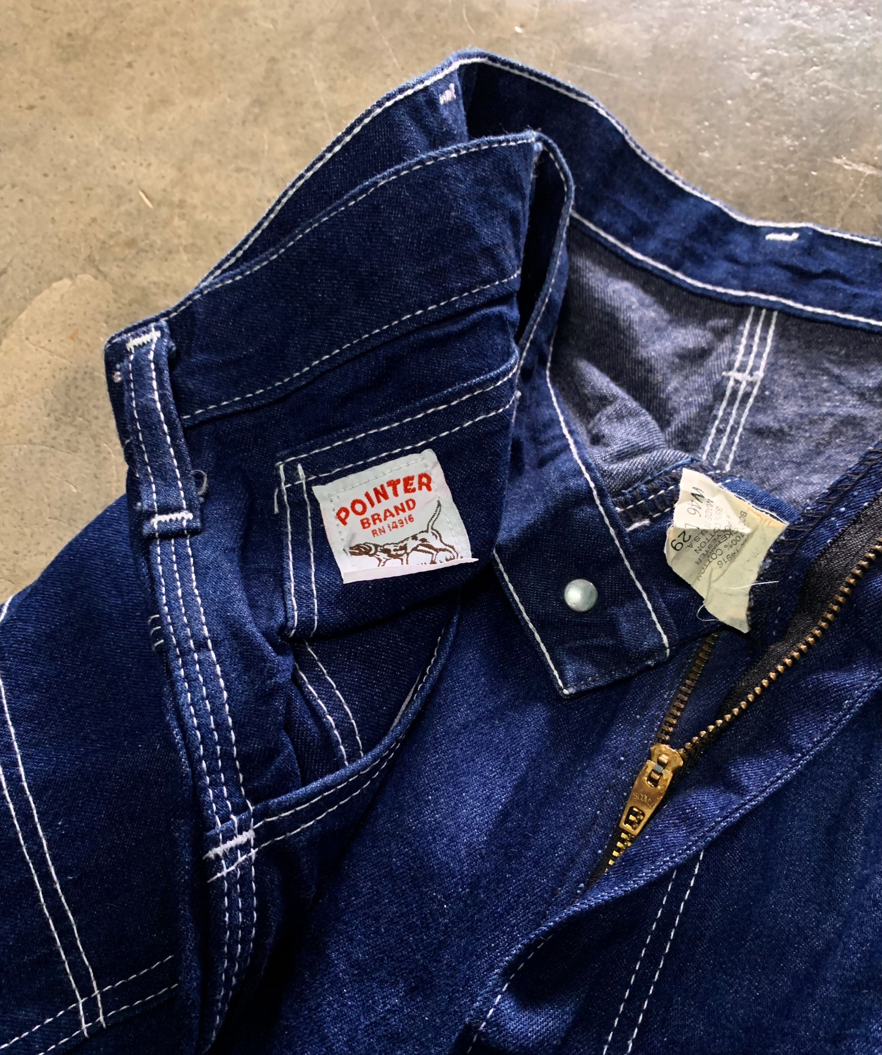 Streetwear × Vintage × Workers VINTAGE POINTER 1980s Carpenter Denim Pants MADE IN USA | Grailed
