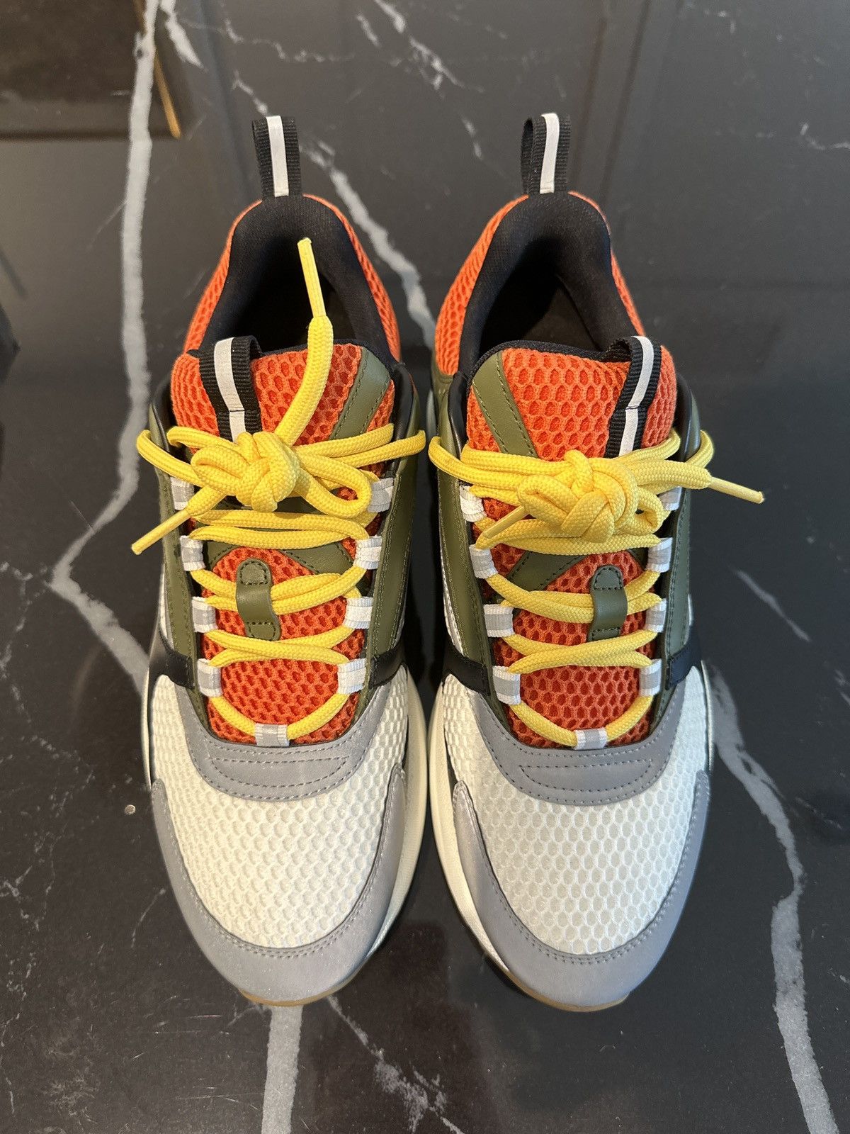 Dior B22 Orange/Green Peter Doig