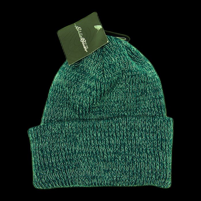 Eddie Bauer Tuque Eddie Bauer Shasta Marled Twisted Beanie Vert/Blanc | Grailed