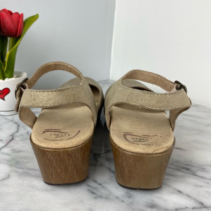 Dansko Dansko Sam Sand Dollar Soft Leather Clog Sandal Grailed
