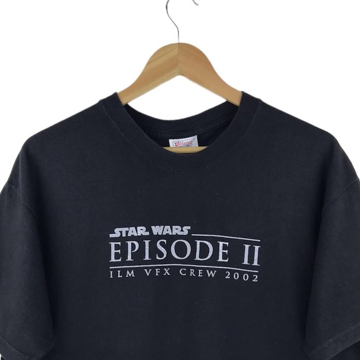 Vintage Vintage 2002 Star Wars Episode II ILM VFX Crew Tee Shirt L ...