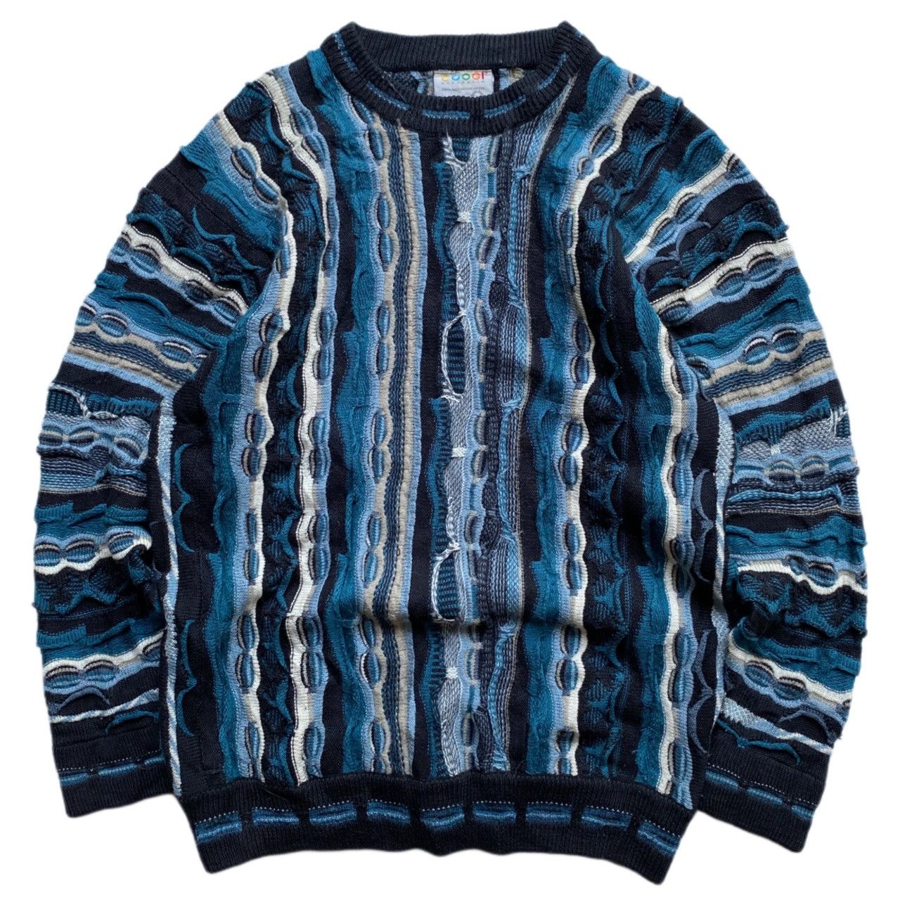 Coloured Cable Knit Sweater × Coogi × Vintage Vintage Coogi Knitwear ...