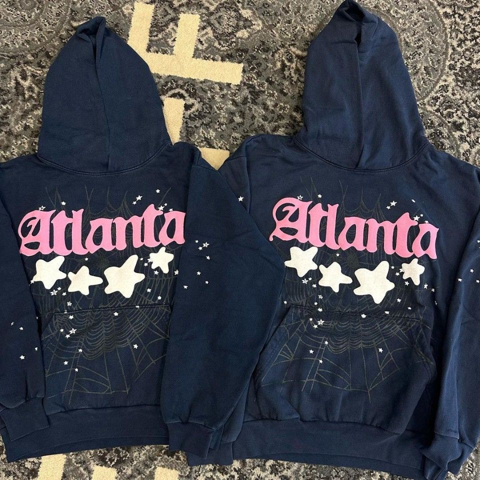 Spider Worldwide Navy Atlanta Spider Hoodie | Grailed