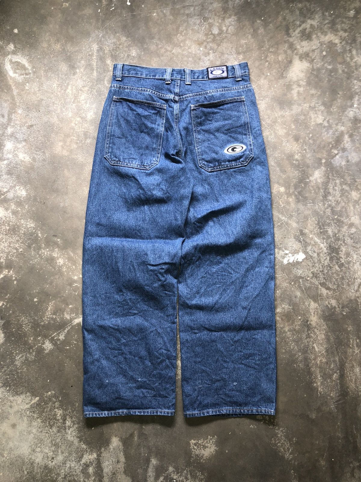 Vintage Vintage L.A Gate Jeans Interstate Wide Leg | Grailed