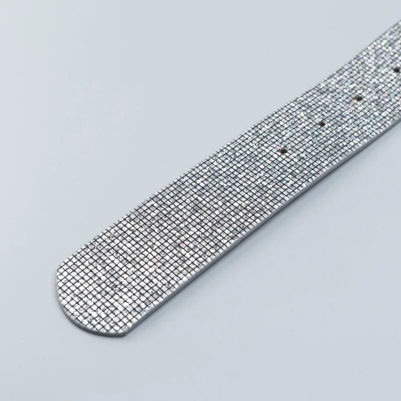 Skulls Full surface colourful sequin belt | Grailed