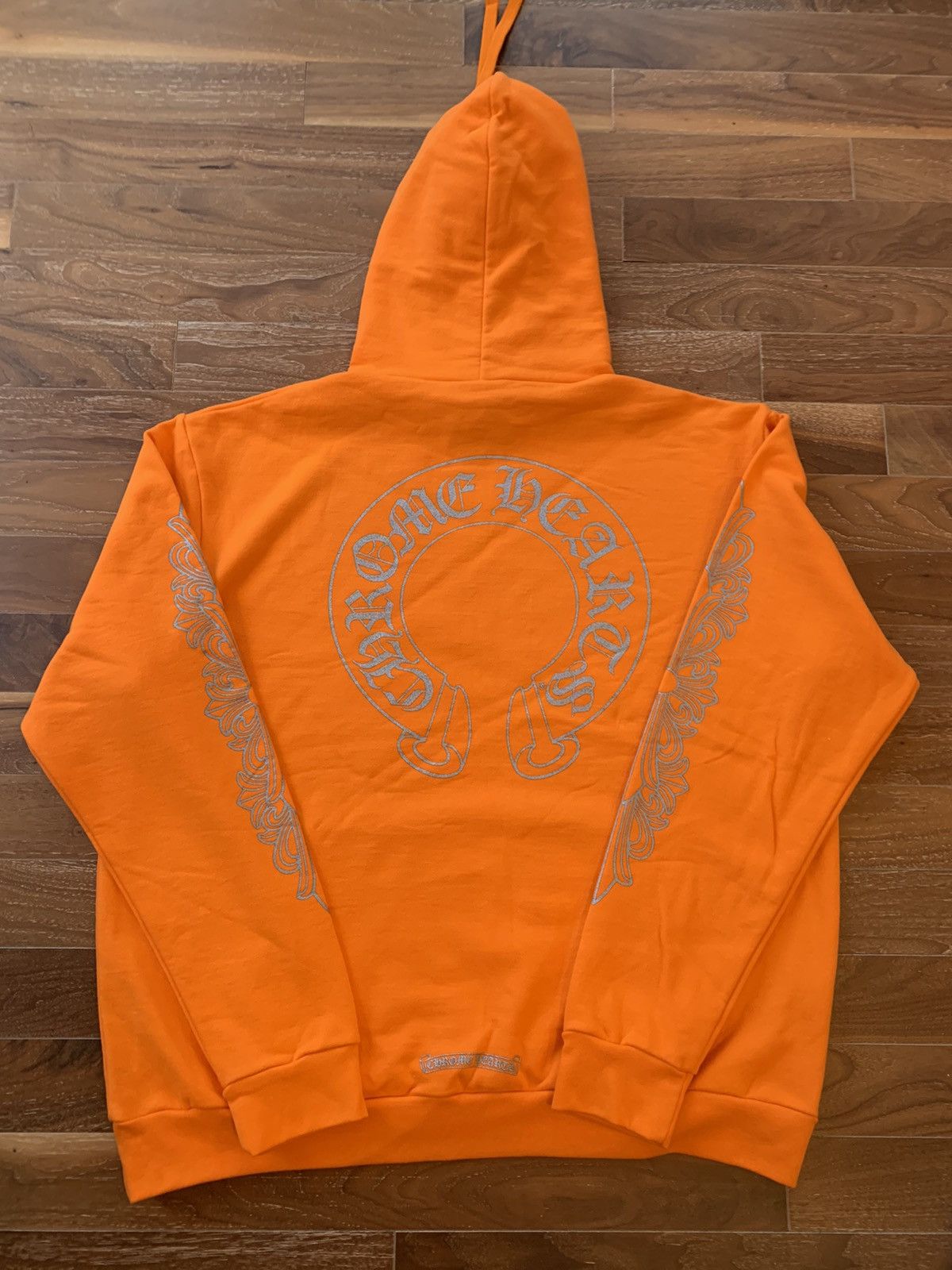Chrome Hearts Chrome Hearts Neon Orange Miami Exclusive Hoodie M | Grailed