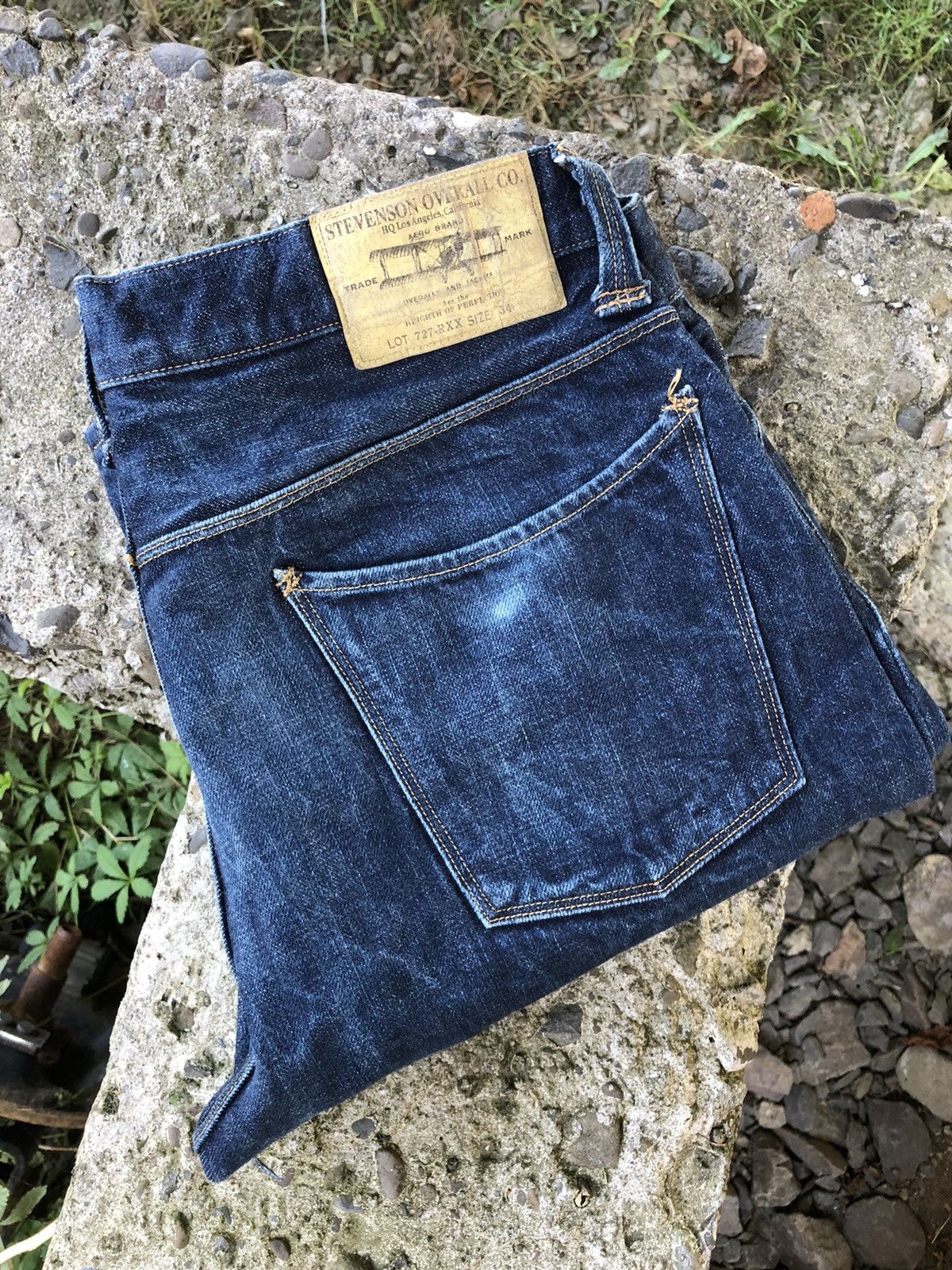 Stevenson Overall Co. Stevenson Overall 727 La Jolla Denim Jeans Made in Japan | Grailed