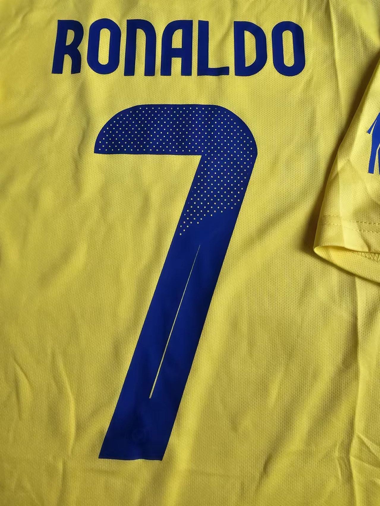 Soccer Jersey Al-Nassr FC 7 C Ronaldo Jersey 2024 25 Home Player XL | Grailed
