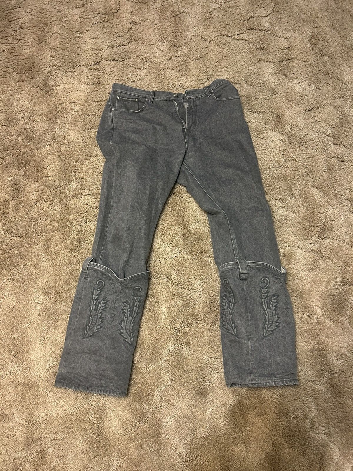 Y/Project Y/project cowboy denim grey | Grailed