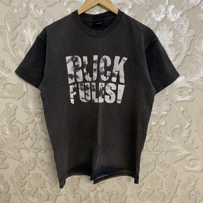 Vintage Vintage 90s Distress WWE RUCK FULES John Cena! Tshirt | Grailed