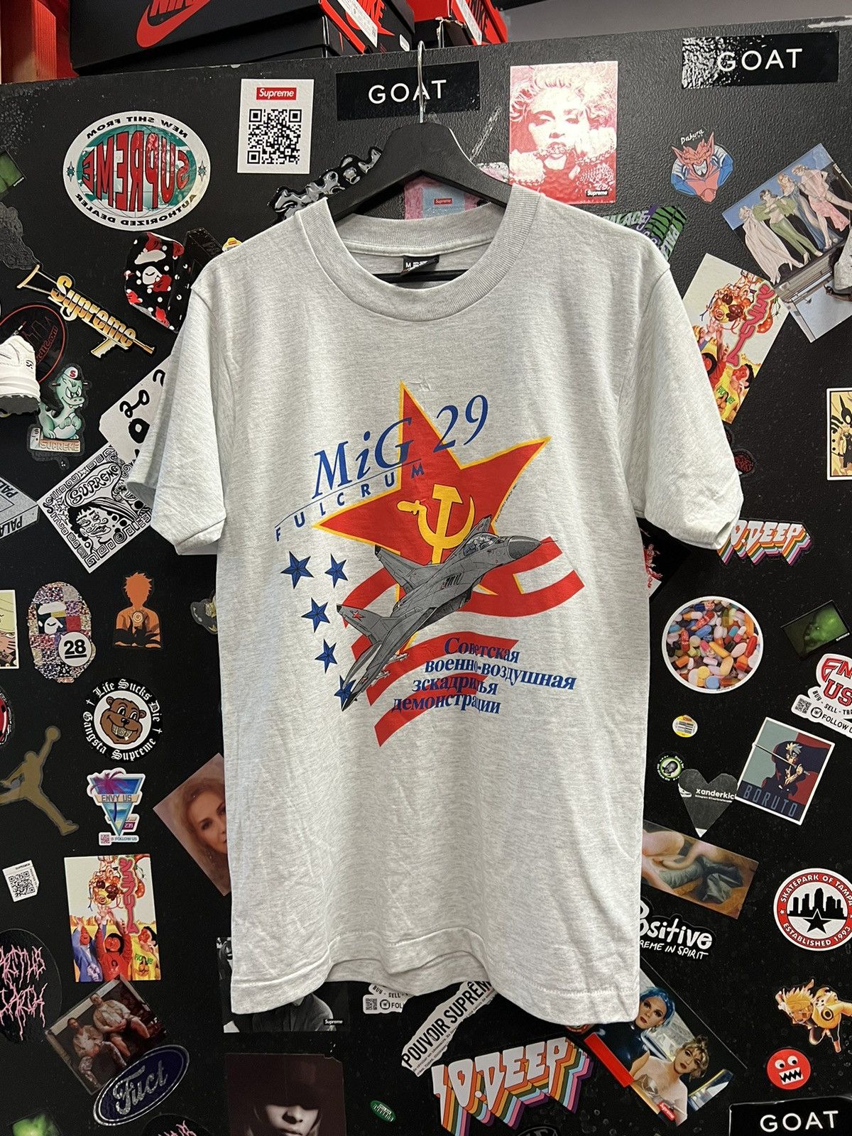 Vintage Vintage Mig 29 Fulcrum Fighter Jet Tshirt | Grailed