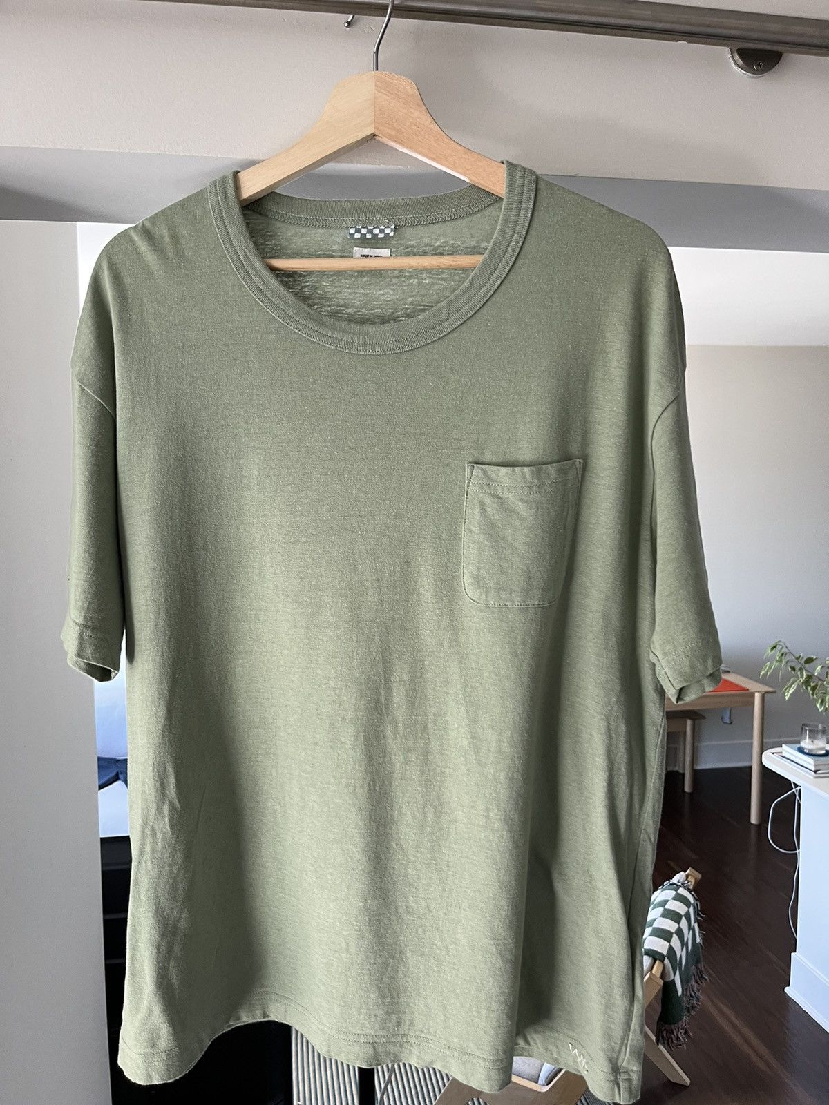 Visvim Visvim Sublig Jumbo Cotton-Blend Jersey T-Shirt - Green | Grailed