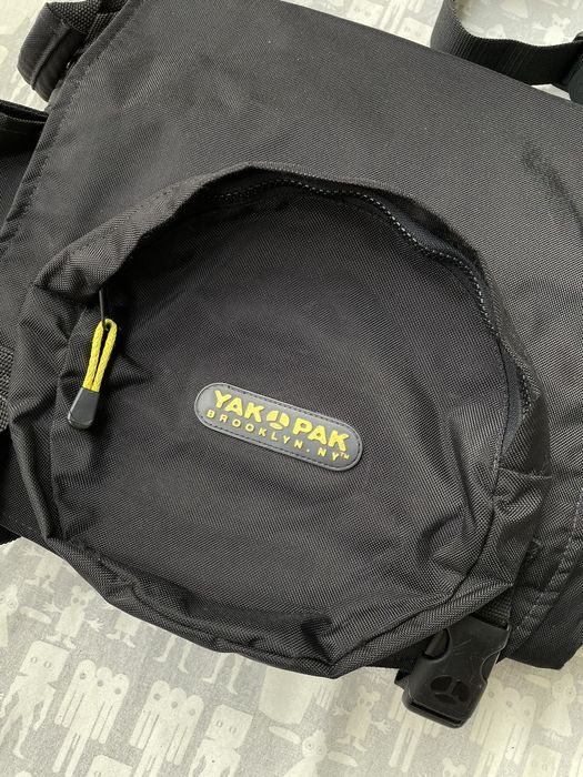 Vintage Yak Pak NYC Rave DJ Messenger Bag 1990's | Grailed