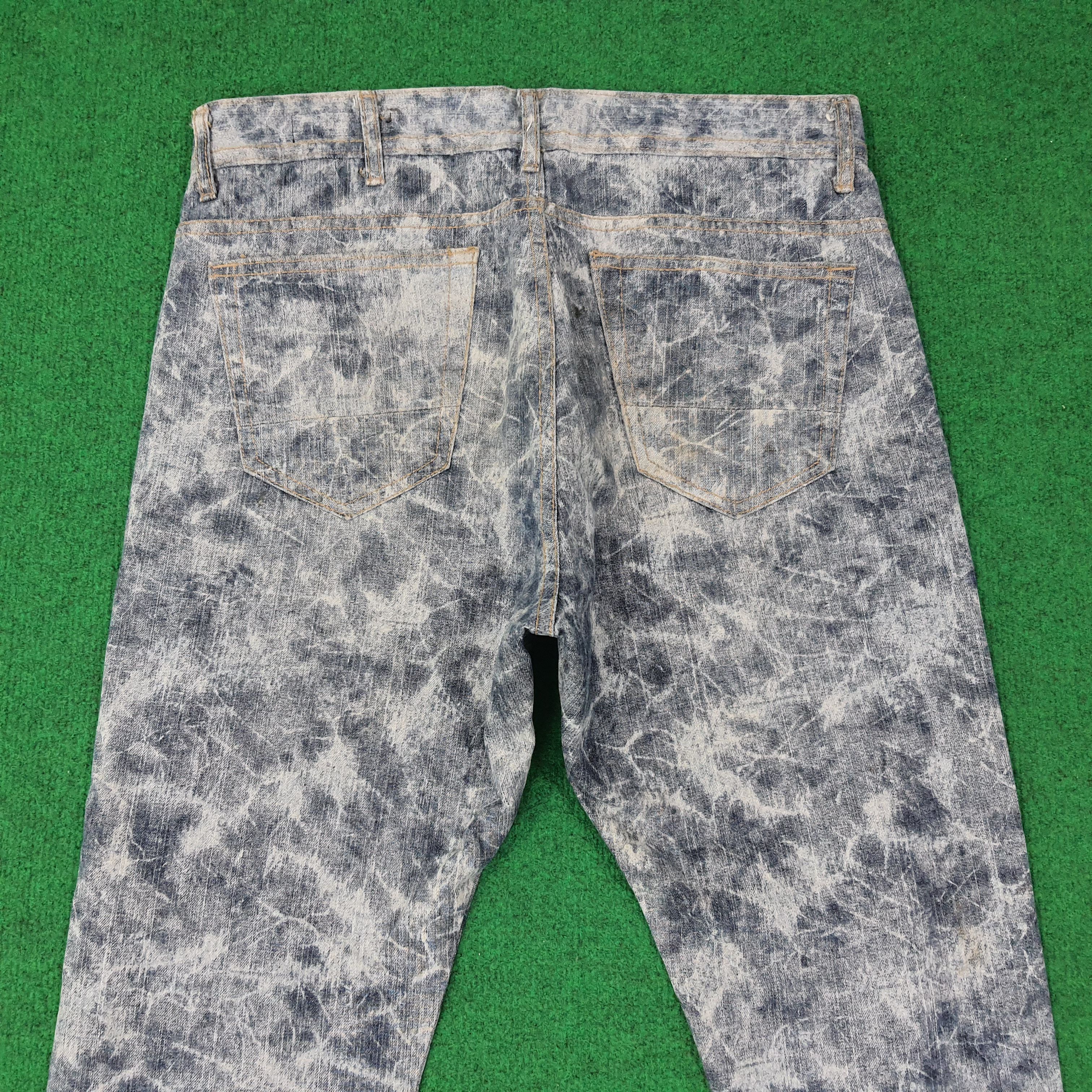 Number (N)ine Vintage Number Nine Japan Straight Acid Wash Denim C265N9 ...