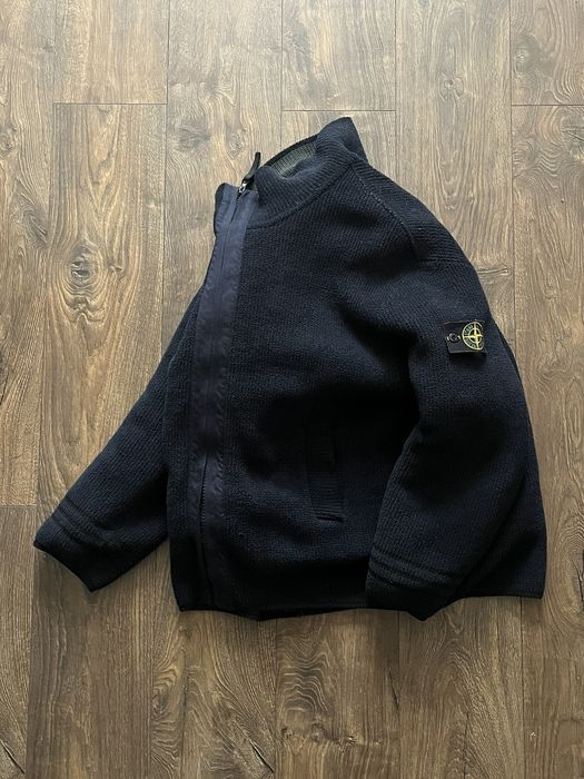 Stone Island Rare Vintage Stone Island President Knit with puffer inner ...