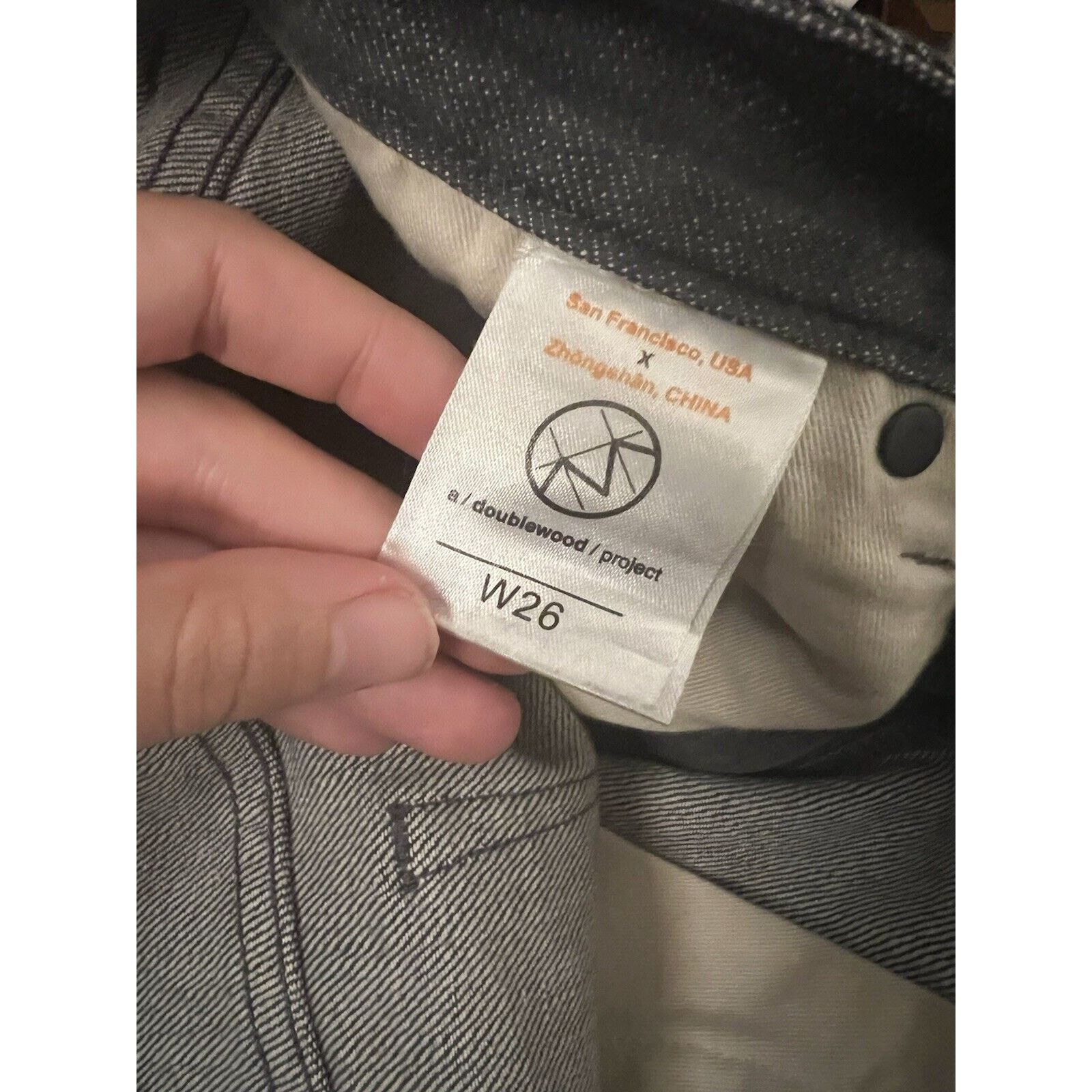 Doublewood Doublewood Project Jeans Japanese Selvedge Straight Leg 26 ...