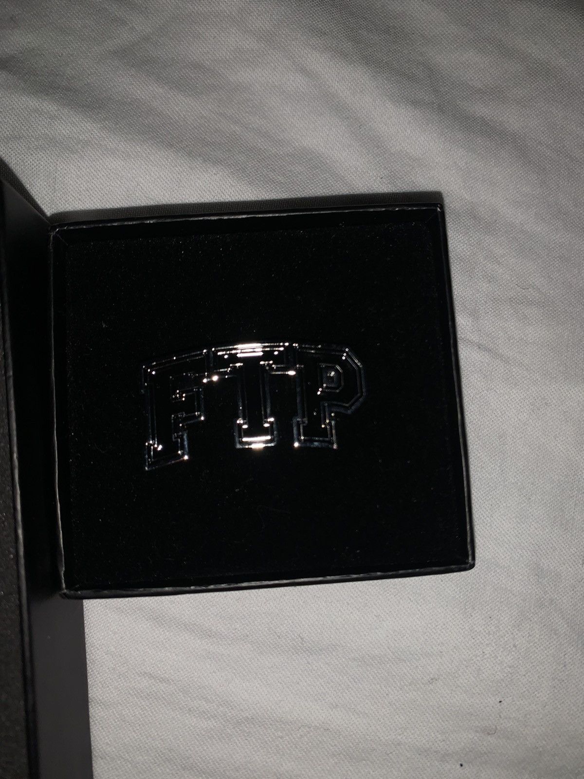 Fuck The Population FTP arch logo pin | Grailed