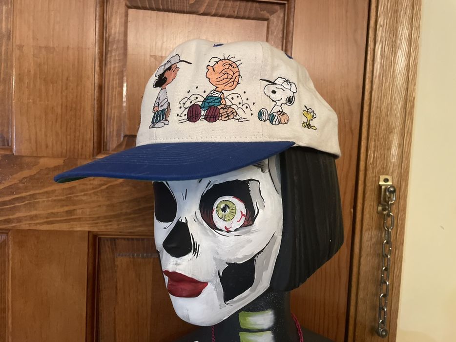 Peanuts VINTAGE PEANUTS GANG BASEBALL CAP CHARLIE BROWN SNOOPY LINUS ...