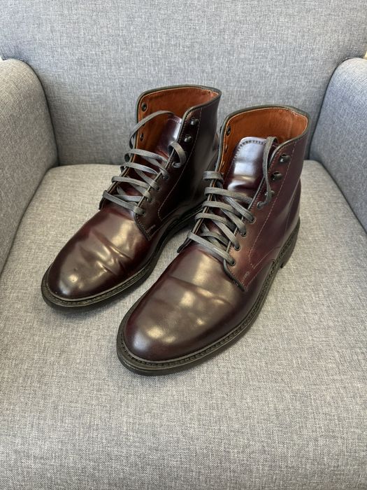 Allen Edmonds Shell Cordovan Higgins Mill Boot | Grailed