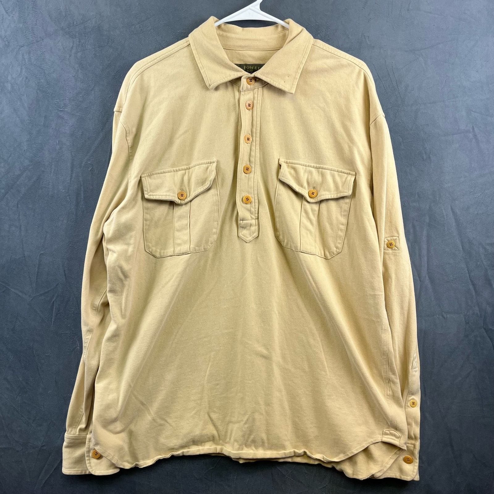 Generic J.L. Powell Brushed Flannel Shirt Performance Long Sleeve XL ...