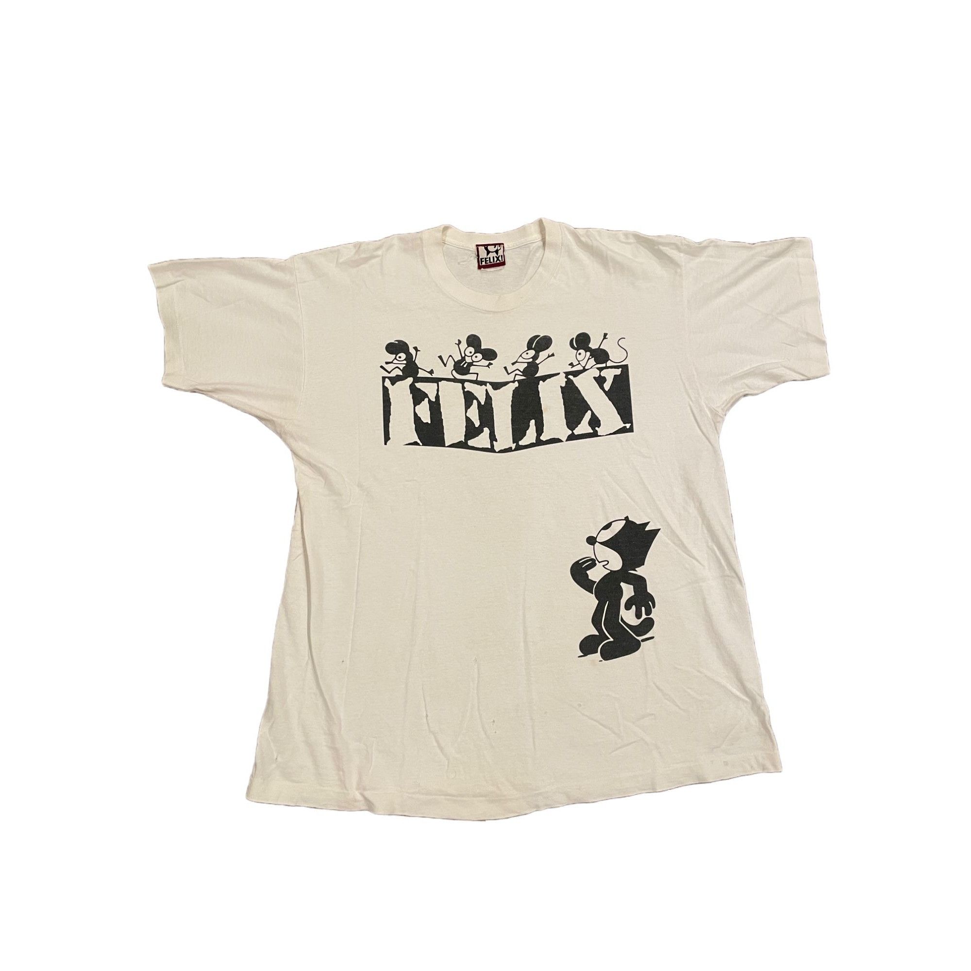 Vintage Vintage Rare Felix the Cat Shirt Cartoon Art 90s XL Disney ...