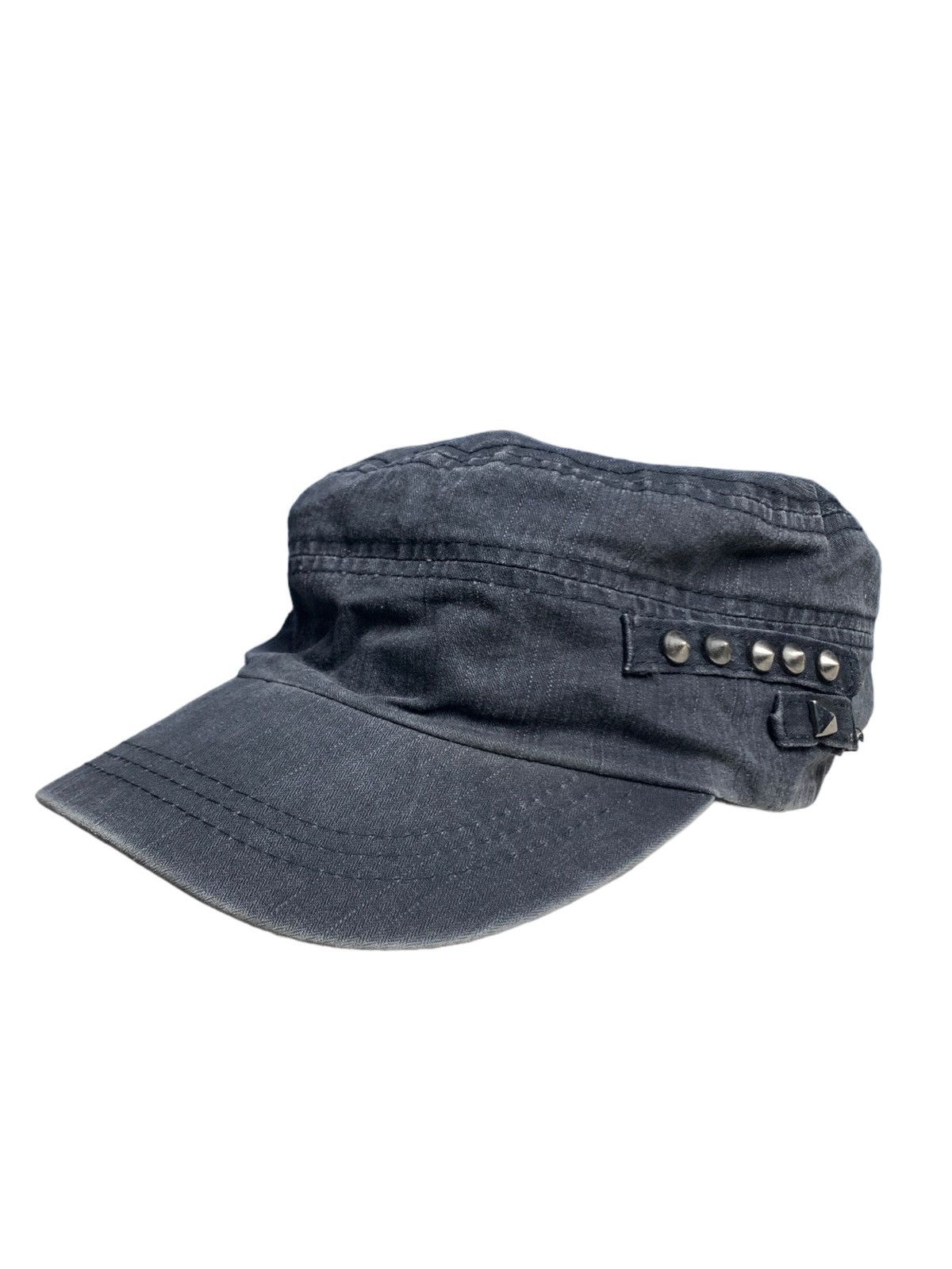 Designer HBT Studded gothic cadet cap | Grailed