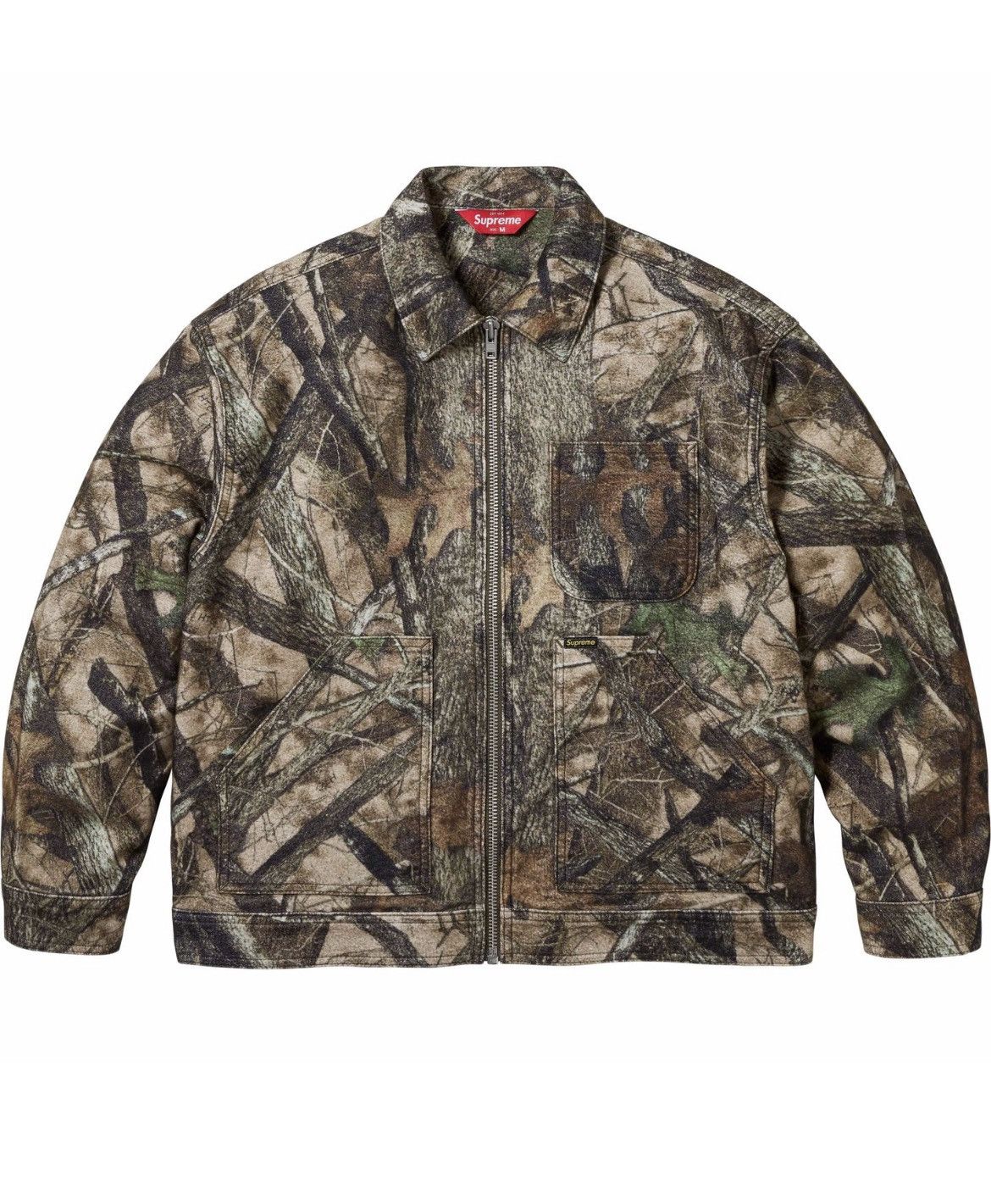 Streetwear × Supreme × Vintage Supreme RealTree Camo Moleskin Work ...