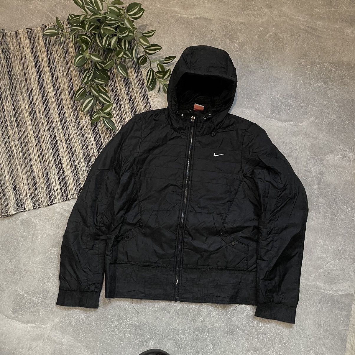 Japanese Brand × Nike × Vintage Nike Y2K JAPAN NINJA hooded JACKET 90s ...