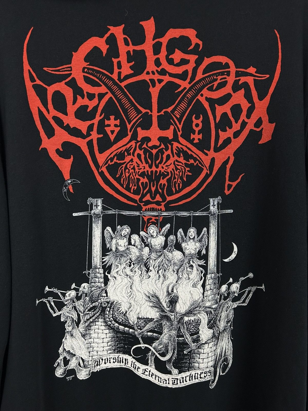 Band Tees × Vintage Archgoat Worship The Eternal Darkness Black Metal ...