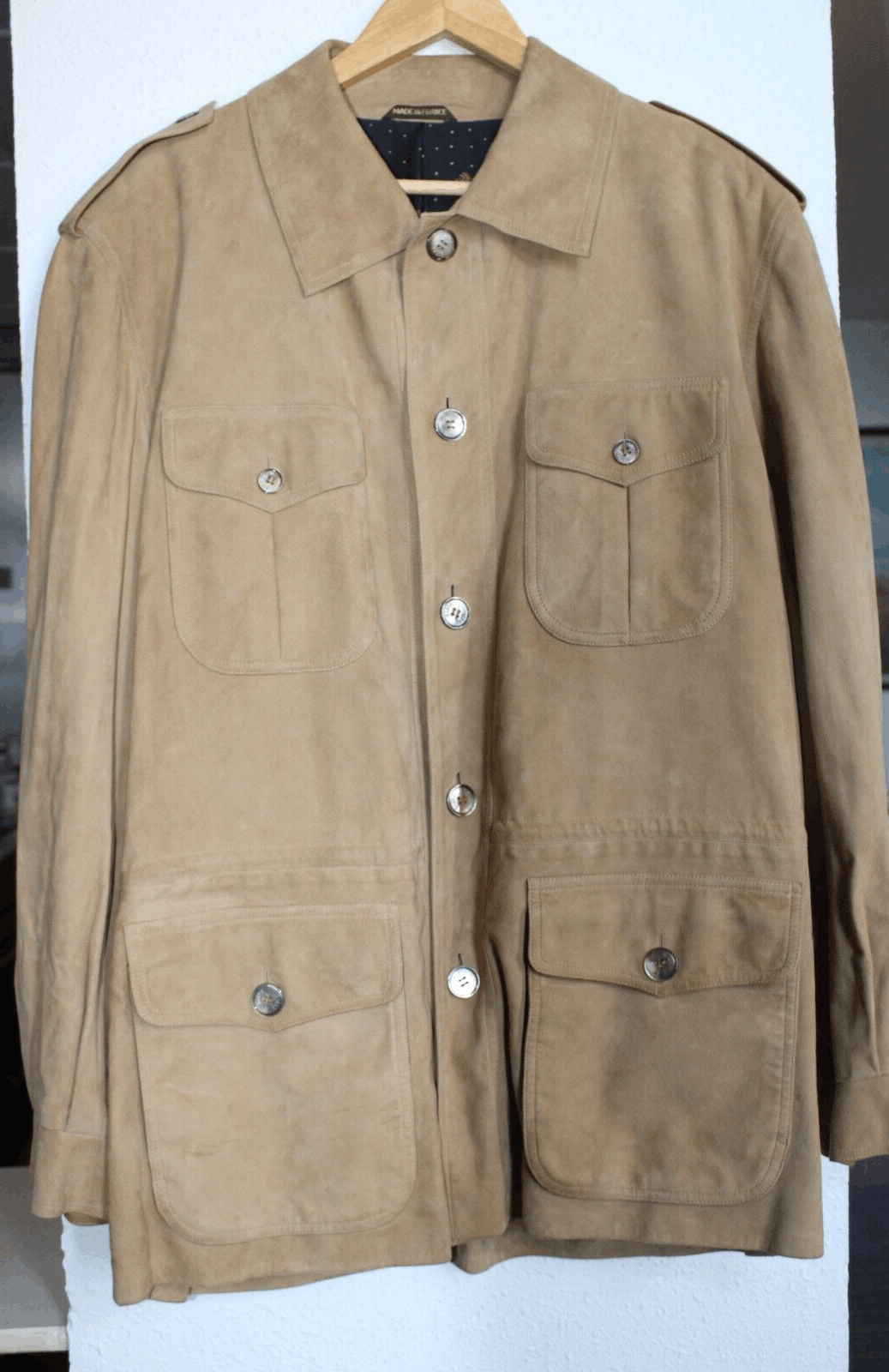 Zilli Zilli Saharan Suede Jacket | Grailed