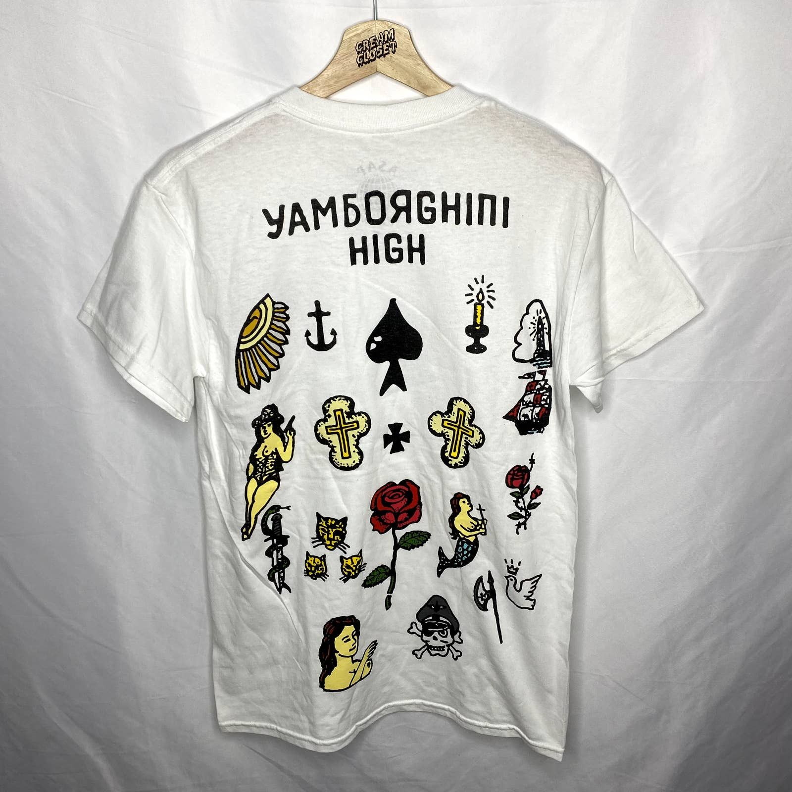 A$AP Rocky × AWGE A$AP Mob AWGE Yamborghini High Tour Merch Tee | Grailed
