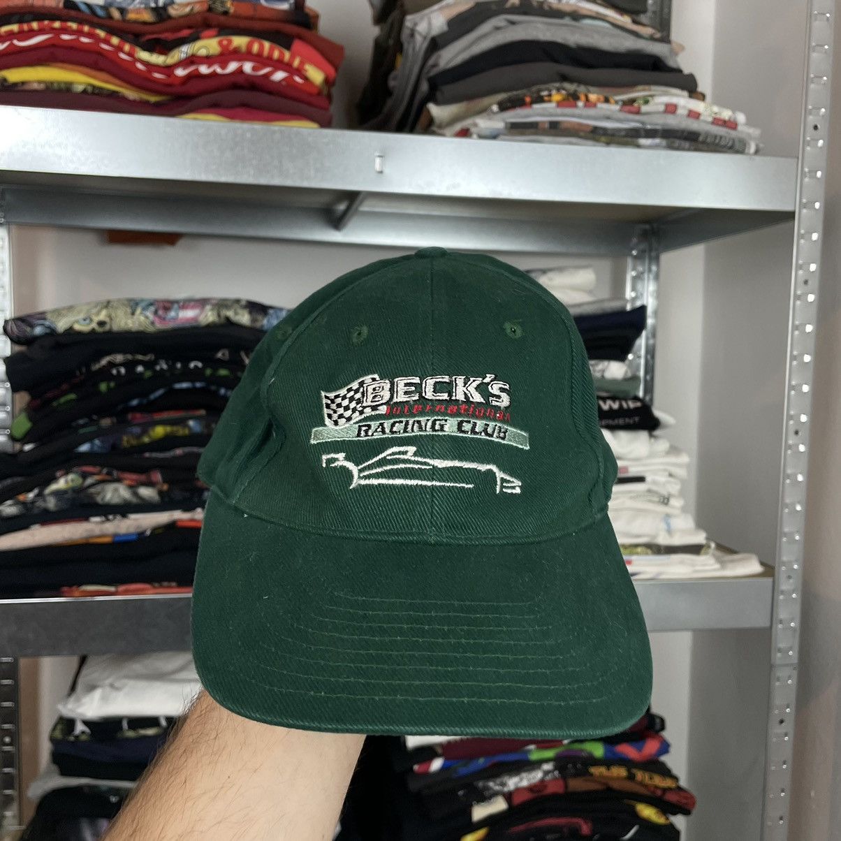 Formula 1 × NASCAR Becks Racing Cap Hat Club Workwear Beer Promo F1 ...