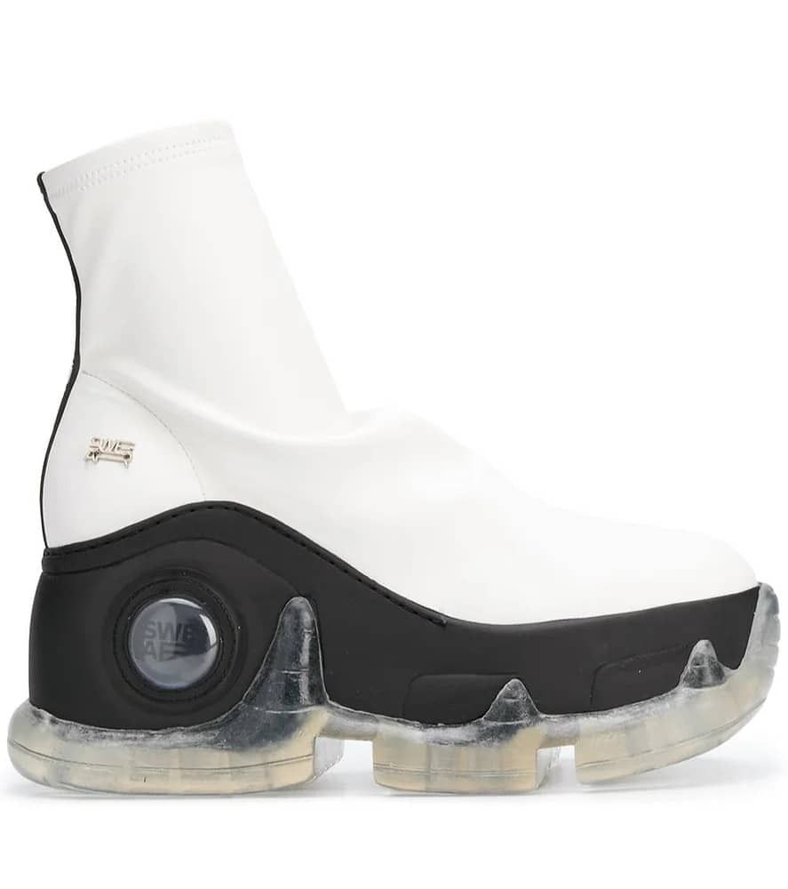 Swear London Air Rev. Xtra Vegan Platform Boots - White | Grailed