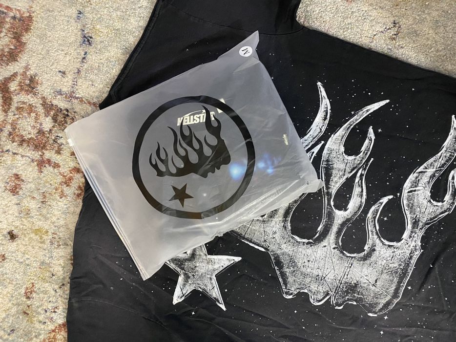 HELLSTAR HELLSTAR Chrome Logo Tee | Grailed