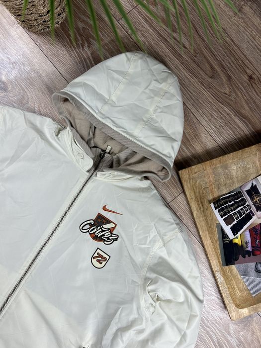 Nike 🎞️ VINTAGE 90’S NIKE CORTEZ REVERSIBLE RETRO VARSITY JACKET | Grailed