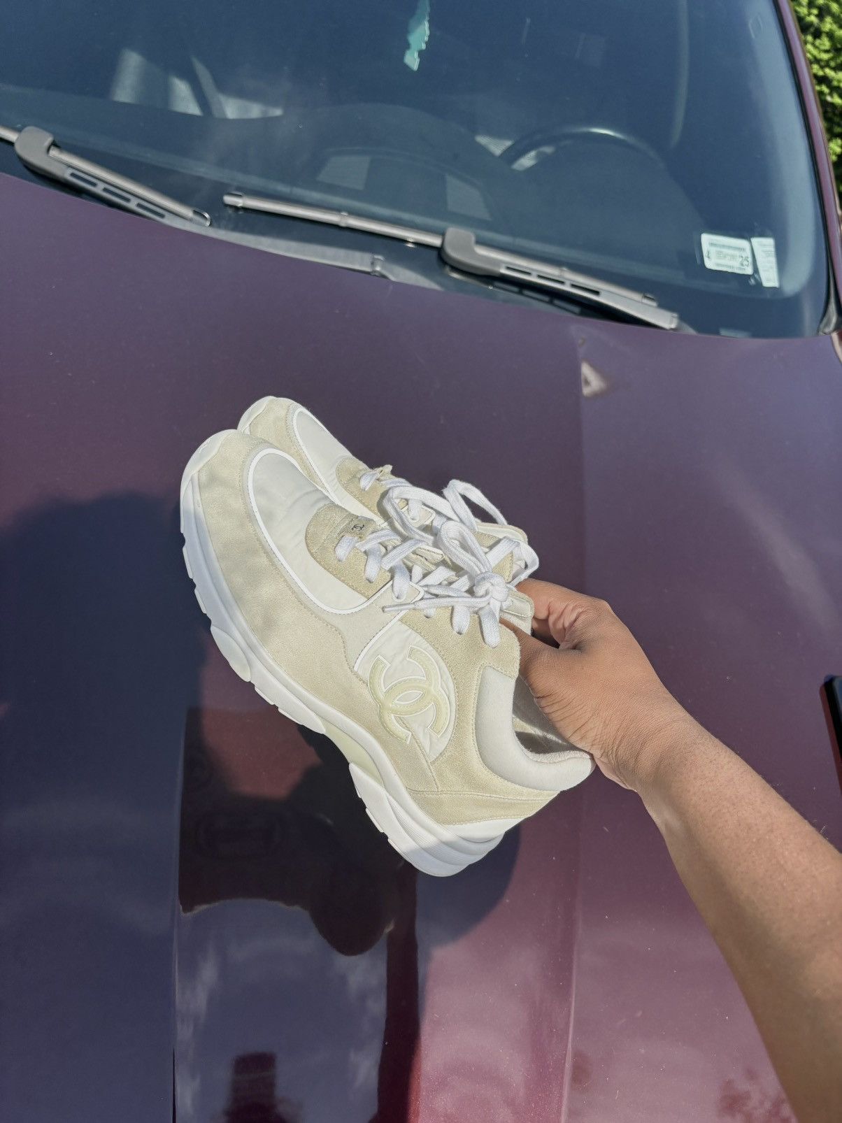 Chanel Ćhanel Trainer ( Reflective ) | Grailed