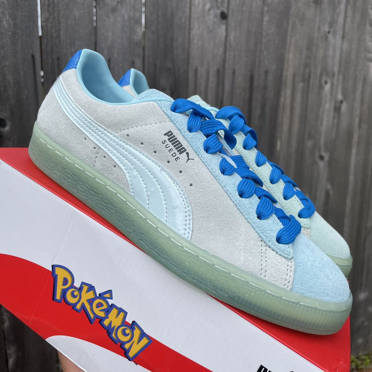 Puma Puma Suede Pokémon Squirtle size 7 | Grailed