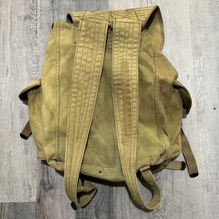 Vintage VTG 1976 US Army Military Field Pack Khaki Rucksack Backpack ...