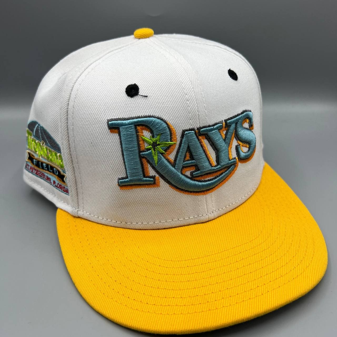 New Era Tampa Bay Rays Hat Men 7 1/2 Tropicana Field MLB Fitted Cap ...
