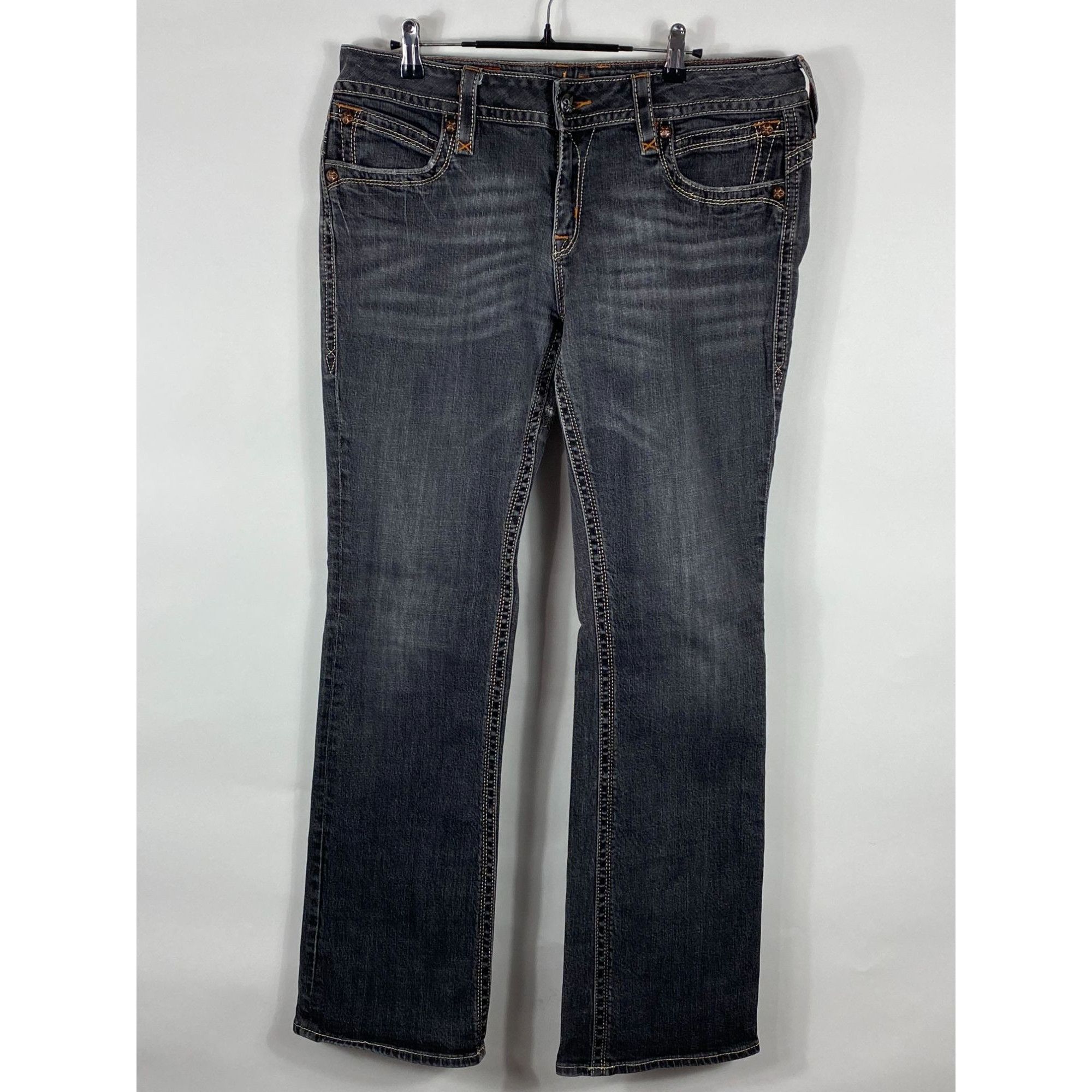 Rock Revival Rock Revival Gwen Easy Boot Cut Denim Jeans w/ Embellished P | Grailed