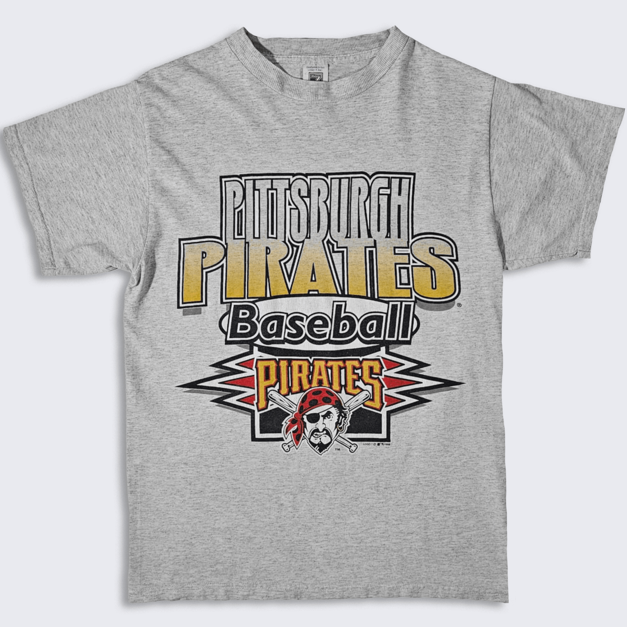 Vintage Pittsburgh Pirates Vintage 90s Logo 7 T-Shirt | Grailed